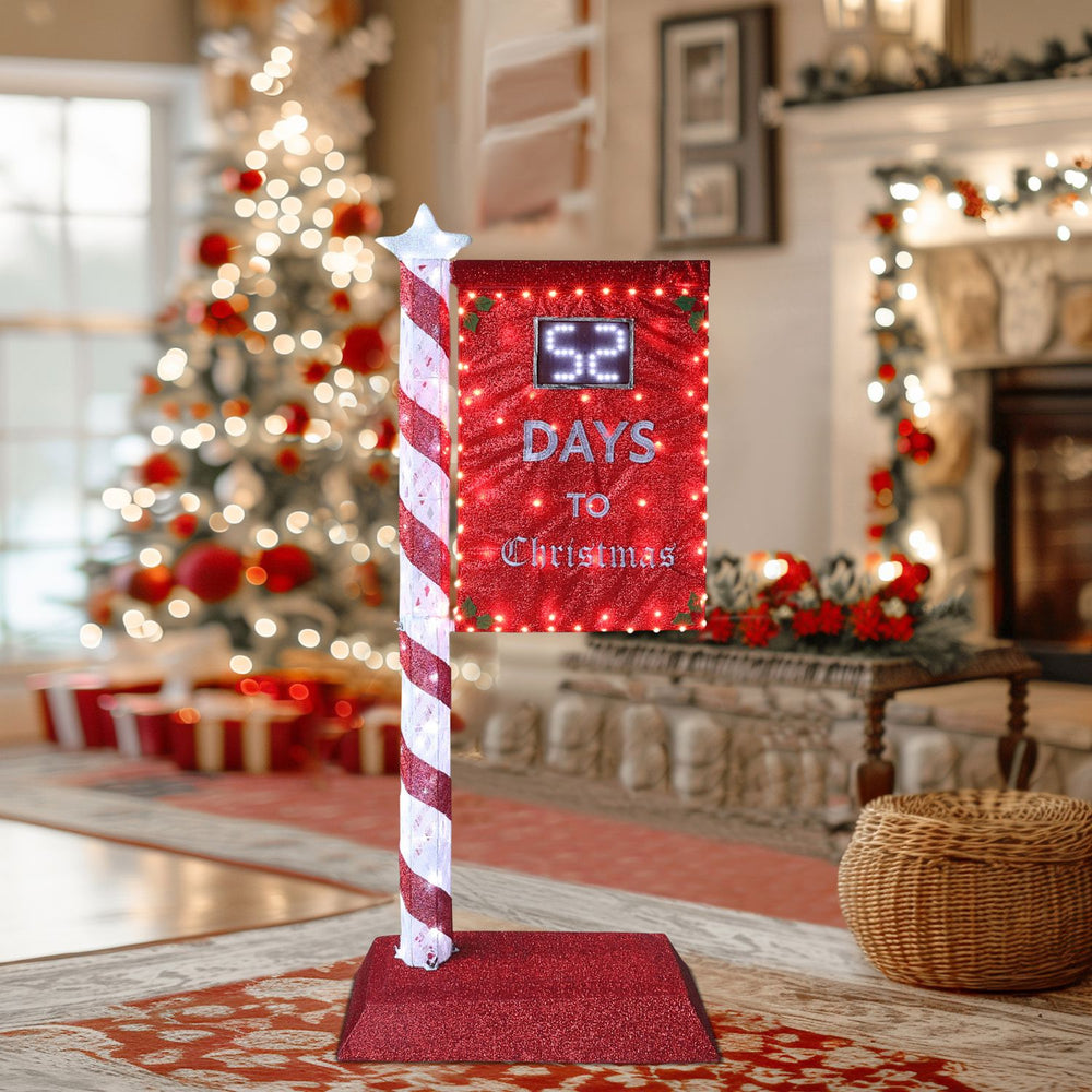 Electronic Christmas Countdown Sign for Outdoor Light up – Veikous