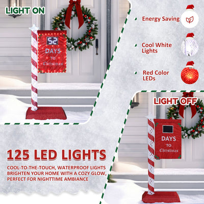 Electronic Christmas Countdown Sign for Outdoor Light up – Veikous